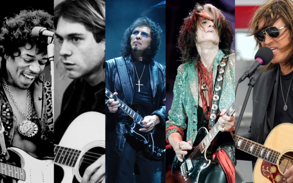 Five Famous Left-Handed Guitarists - Roadie Music Blog